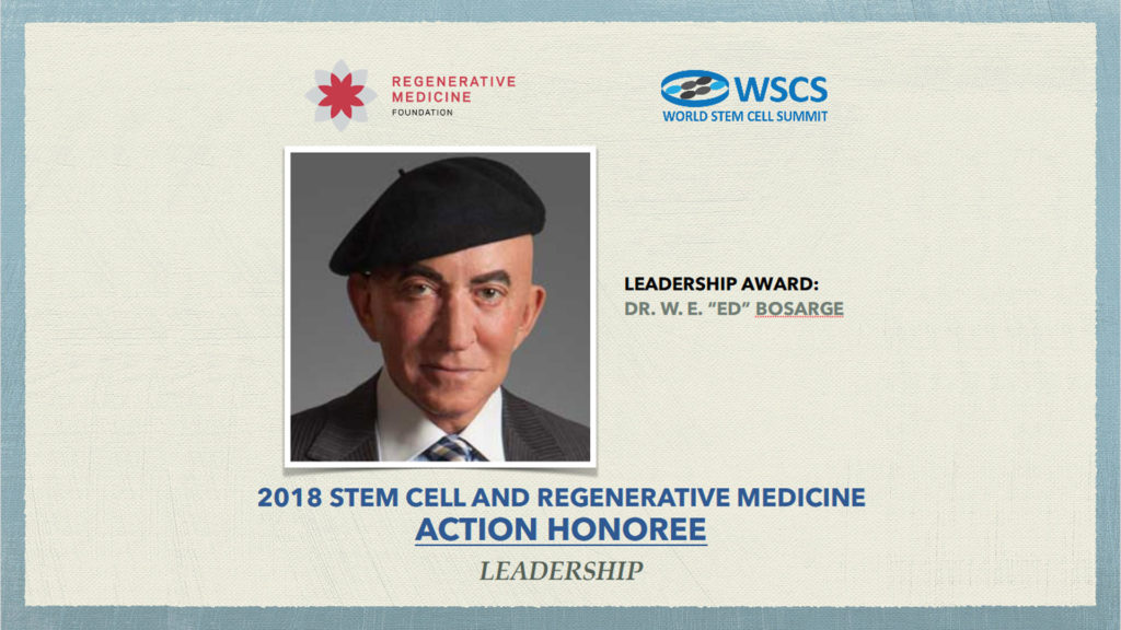 Dr. Ed Bosarge Video - World Stem Cell Summit